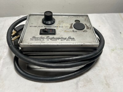 E100 SEI1087 Vibratory Feeder Control 10A/115V with Built In timer 0-10 ...