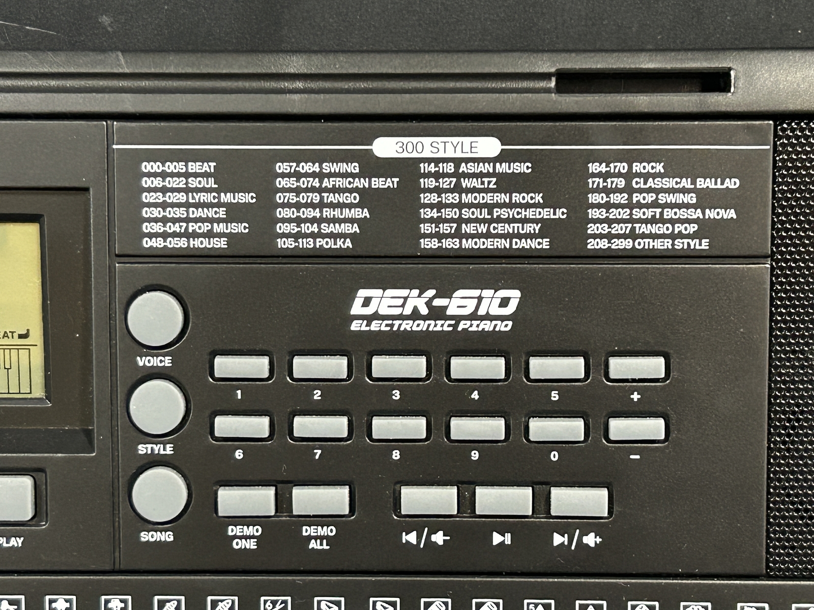 Donner DEK-610 61 Key Electronic Piano Black Used Please Read | eBay