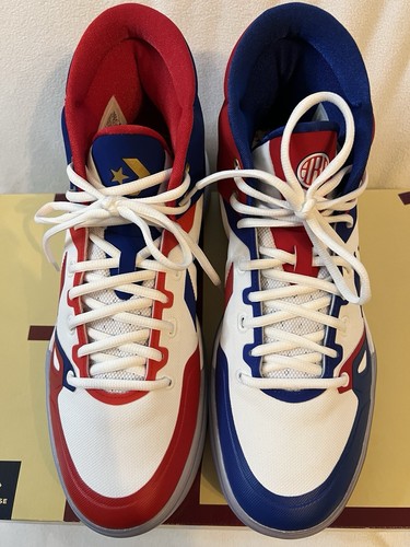 Converse G4 Hi Top Red White Blue ABA Hardwood Classics Unisex Shoes ...