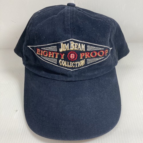 Jim Bean Eighty Proof Collection Black Embroidery Adjustable Baseball ...