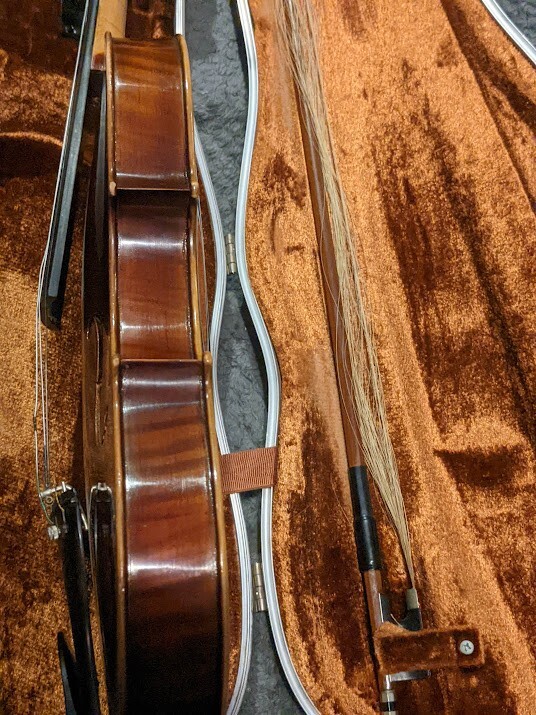 Antique Ferdinand Lantner 1898 Violin PRE-Owned with a Hard Body ...