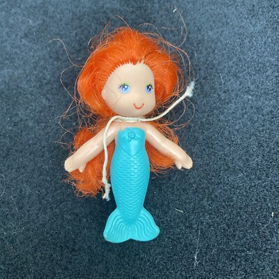 Vintage 1979 Kenner Sea Wees Coral Original Blue Mermaid Doll w/Orange ...