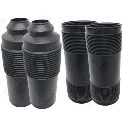 R230 4PCS Front Rear Shock Dust Cover Boots For Mercedes ABC SL-Class ...