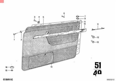 Genuine BMW M5 Z3 M Recessed Oval Head Sheet-Metal Screw St2.9x13 ...