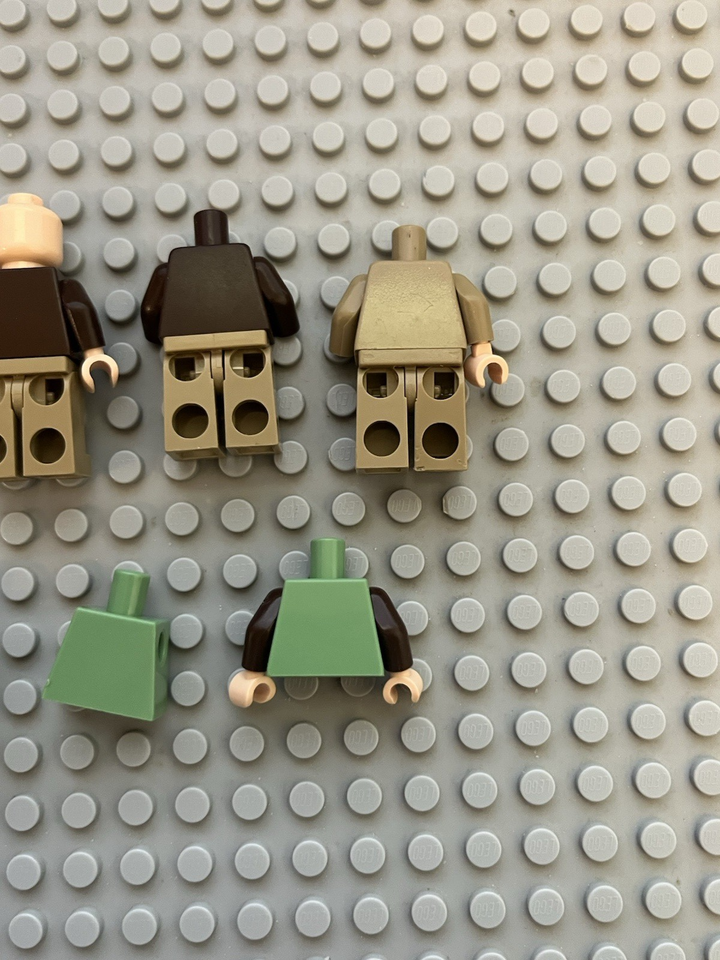 Lego Indiana Jones Minifigure Parts and Pieces Lot - Colonel Dovchenko ...