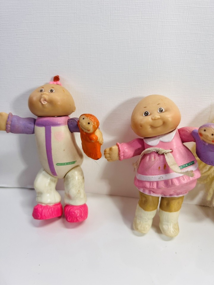 Vintage 1984 Cabbage Patch Kids Baby Preemie Toddler PVC Moveable ...