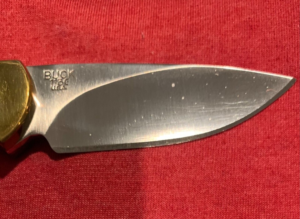 BUCK FACTORY CUSTOM 113 RANGER SKINNER KNIFE | eBay