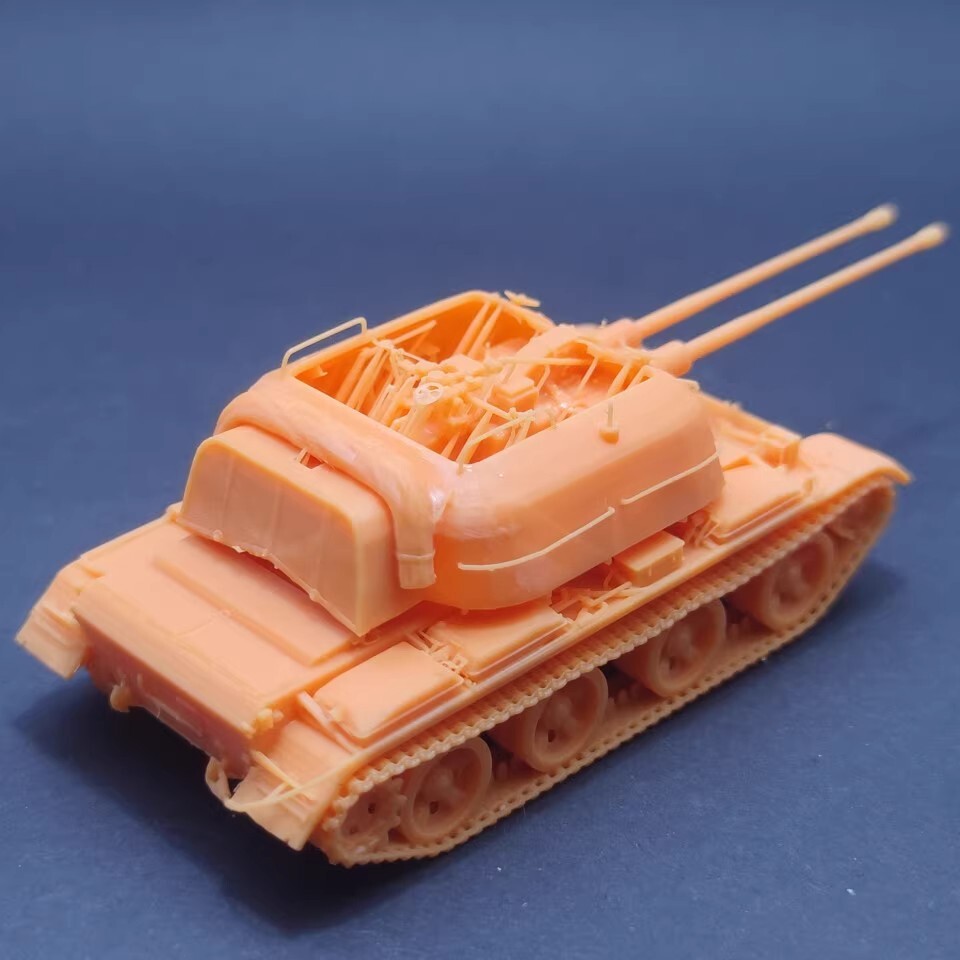 1/72 Russia"ZSU-57-2 self-propelled anti-aircraft gun tank"kit Model(3D ...