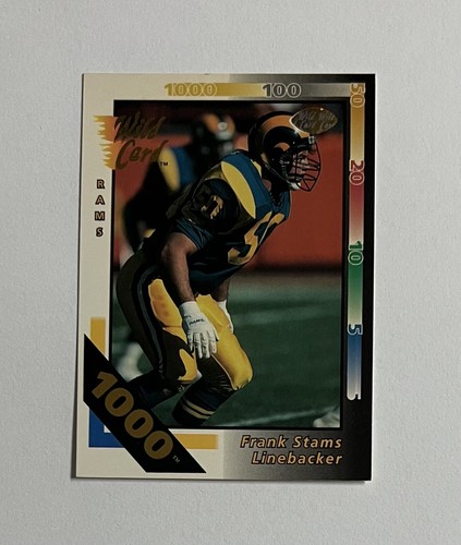 1992 Wild Card - 1000 Stripe #449 Frank Stams for sale online | eBay