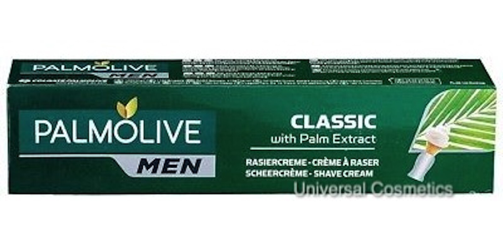 Palmolive For Men Classic With Palm Extract Shaving Shave Cream 100ml ...