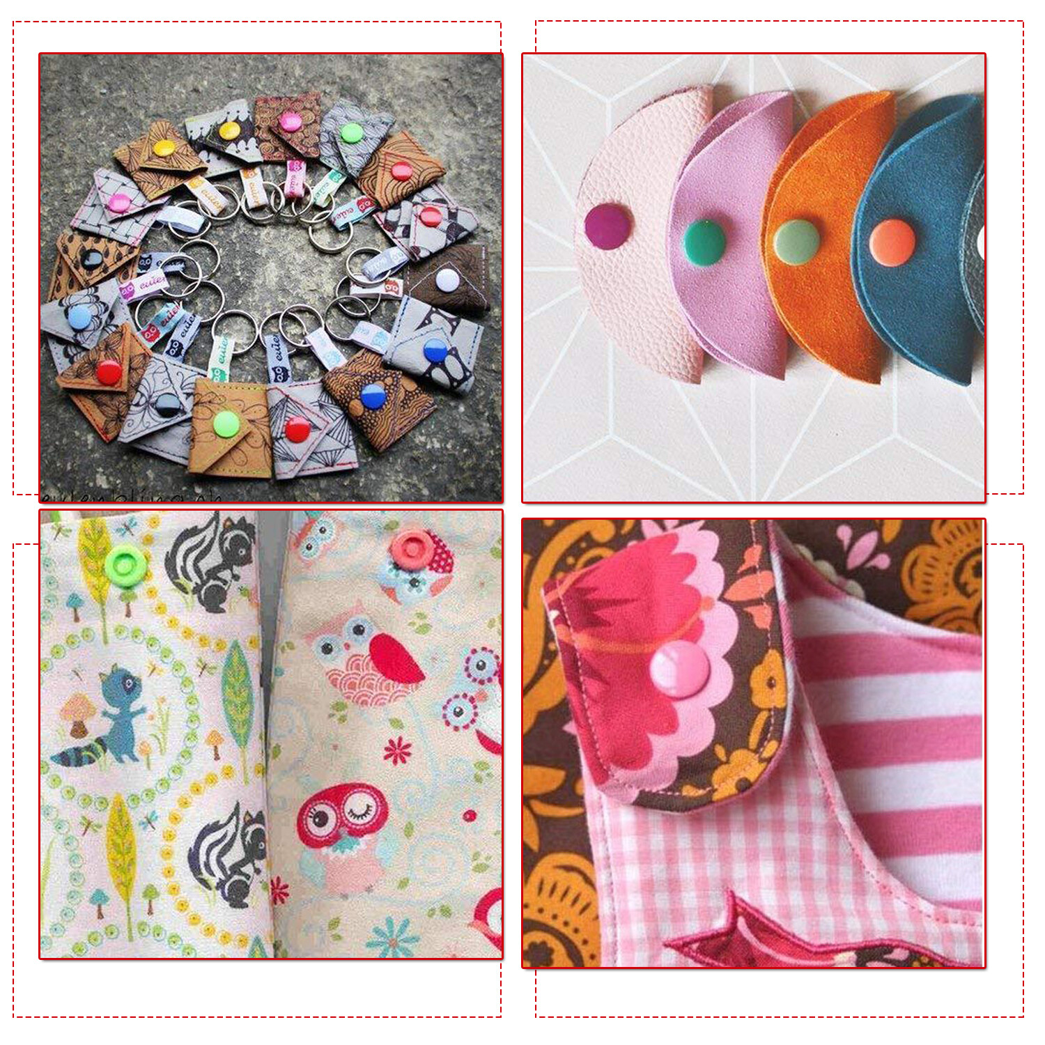 KAM Snaps T3 T5 Plastic Poppers Fasteners with 1 Plier Tool Garment ...