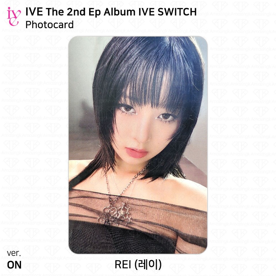 IVE 2nd EP Album IVE SWITCH Official Photocard Postcard Heart Card ...
