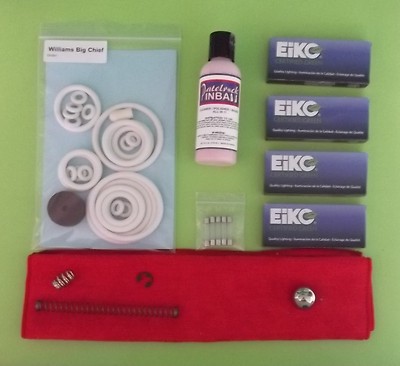 1965 Williams Big Chief Pinball Machine Maintenance Tune Up Kit | eBay