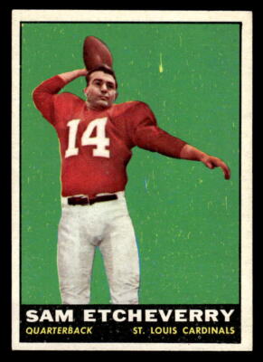 1961 Topps #115 Sam Etcheverry | eBay