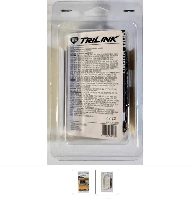 TriLink 16" Full Chisel SC56 Titanium Cutters Chain Saw Chain Free US ...