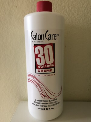 Salon Care 30 Volume Creme Developer 32 oz NEW! | eBay