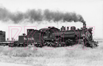 Denver & Rio Grande Western (D&RGW) Engine 481 near La Jara in 1959 ...