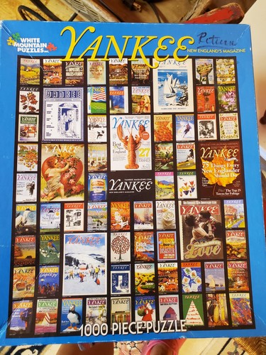 White Mountain Yankee Magazine New England Covers Jigsaw Puzzle 1000 ...
