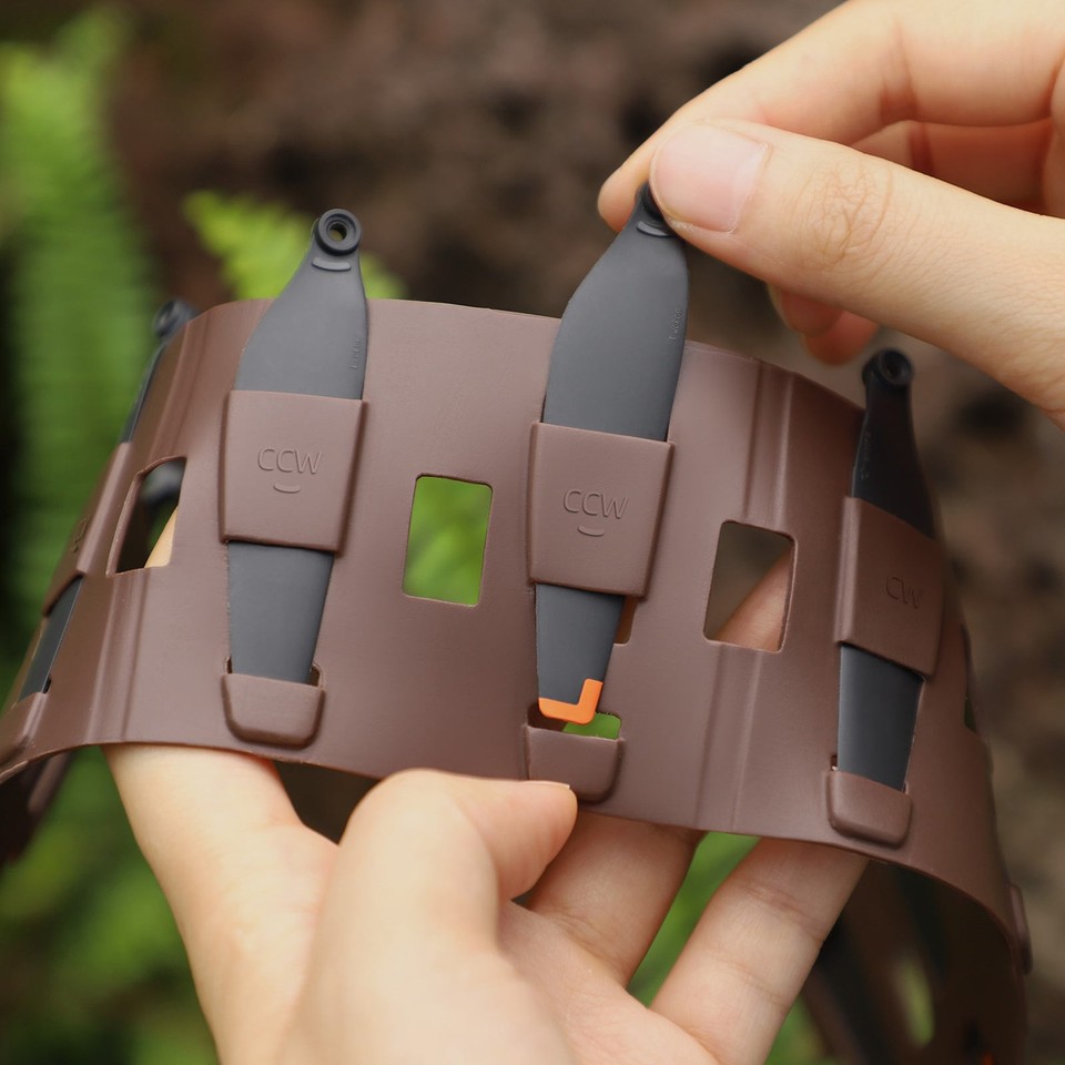 Sunnylife Rc Drone Propeller Carrying Bag Brown Silicone Folding ...