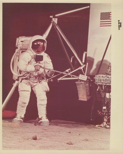 Apollo 11 Neil Armstrong Moon Tool Training MSC TX 1969 - Original NASA ...