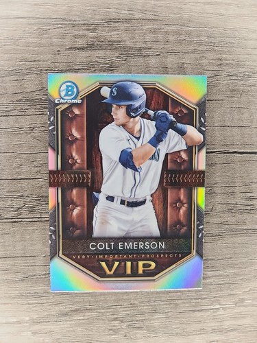 2025 Bowman Chrome Colt Emerson VIP #VIP-13 Seattle Mariners | eBay