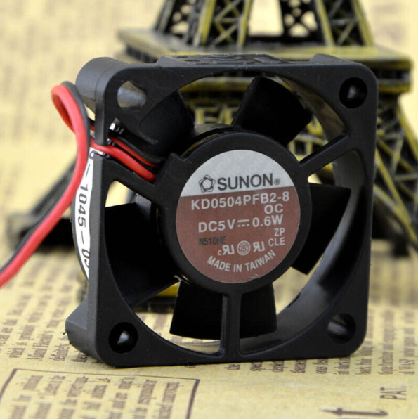 KD0504PFB2-8 40x40x10mm 4010 DC 5V 0.6W Cooling Fan 2pin Connector ...