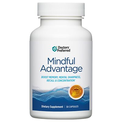 Mindful Advantage Brain Memory Focus Supplement 5 Clinical Ingredients ...