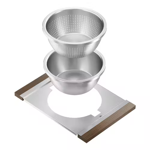 Julien SmartStation Serving Board/Colinder 17in Sink 225208-Walnut-New ...