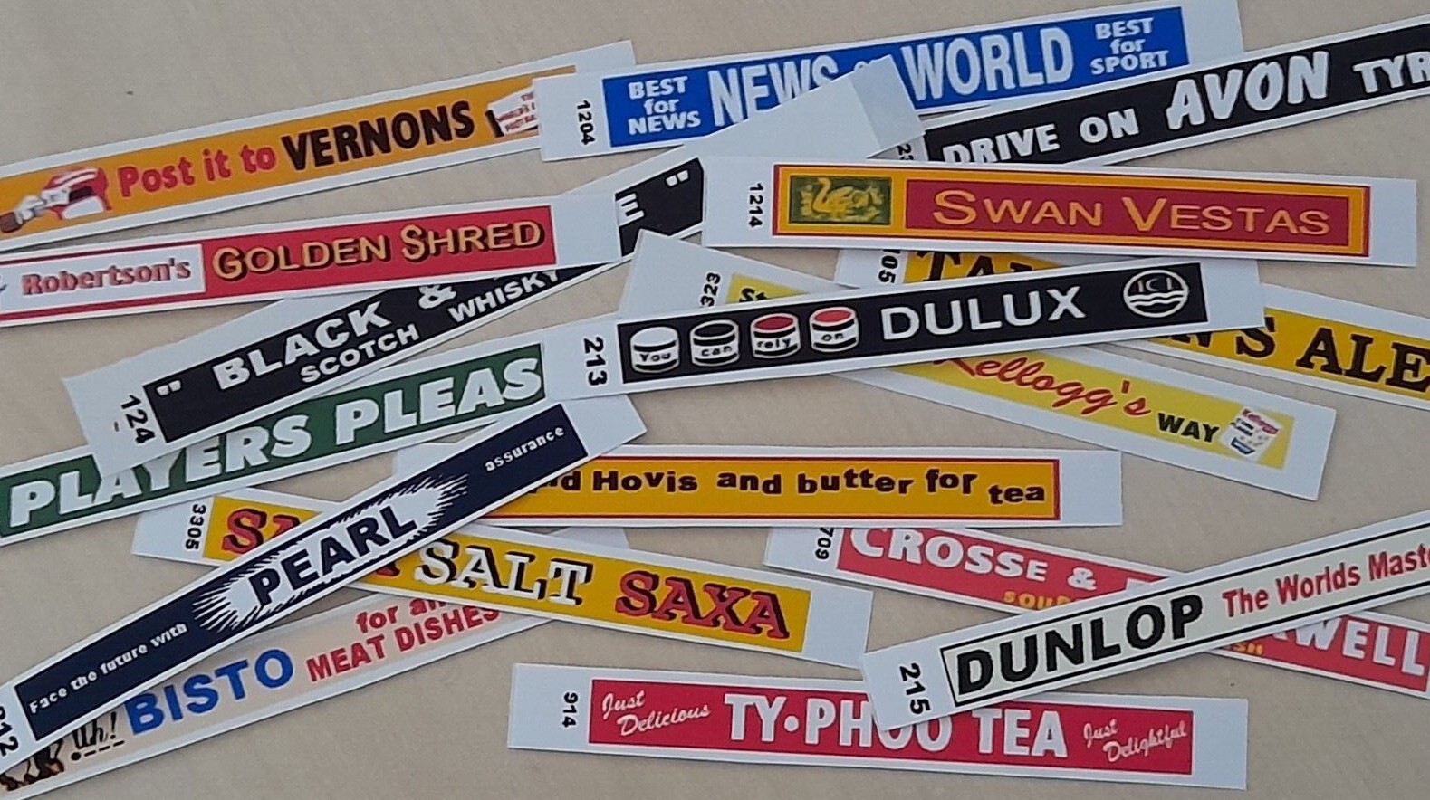 MODEL BUS SIDE ADVERTS SELF ADHESIVE 1/76th/00 SCALE | eBay