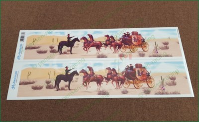 Tamiya 1/25 Scale Truck Trailer Box SMOKEY and THE BANDIT Laminated ...