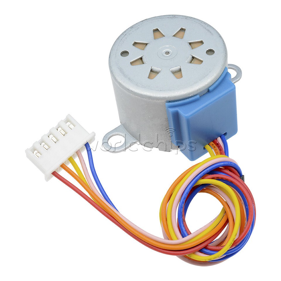 10PCS 28BYJ-48 Valve Gear Stepper Motor DC5V 4-Phase Step Motor module ...