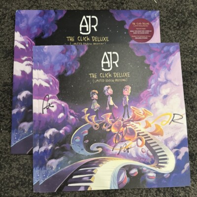 The Click (Deluxe Edition) Limited Red Vinyl - AJR + Signed Insert ...