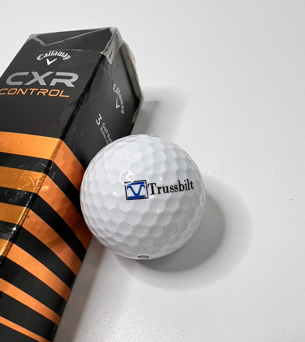 Callaway CXR Control Golf Balls 3 PK Company Logo | eBay