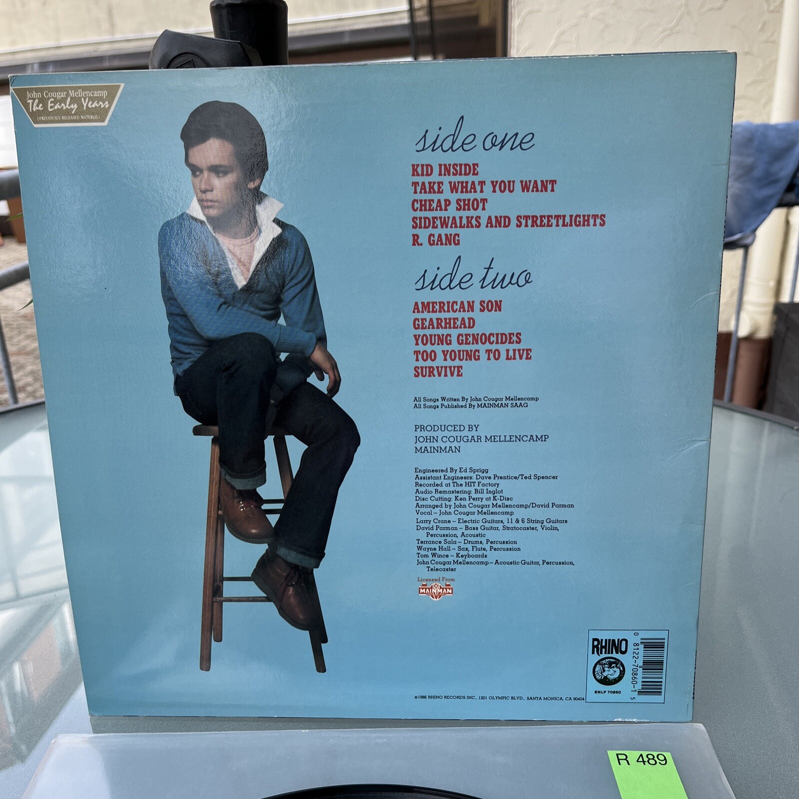 JOHN COUGAR MELLENCAMP LP THE KID INSIDE R489 | eBay.de