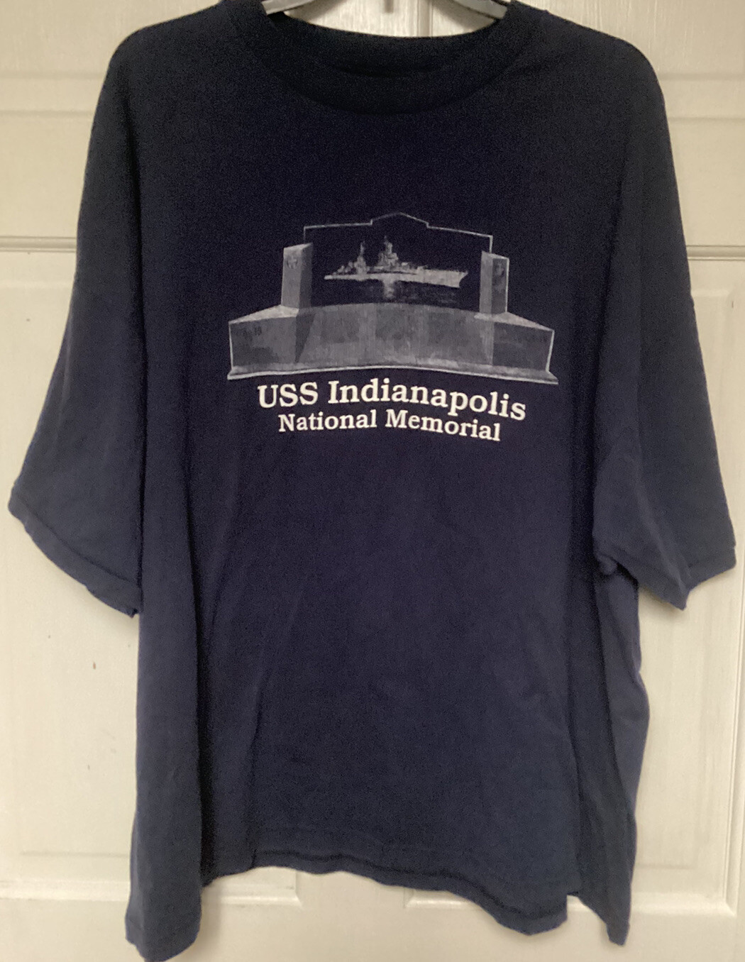 VTG Single Stitch USS Indianapolis National Memorial 3XL Tee, Military ...