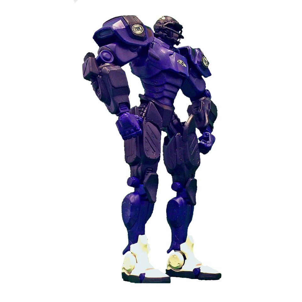 New Pick Your Team NFL FOX Sports 10" Robot Cleatus Action Figure ...