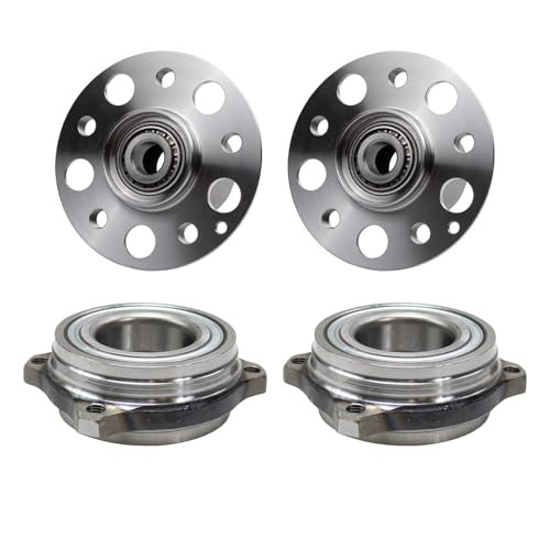 2 Piece Wheel Bearing & Hub Assembly Set Compatible with 2012-2015 ...
