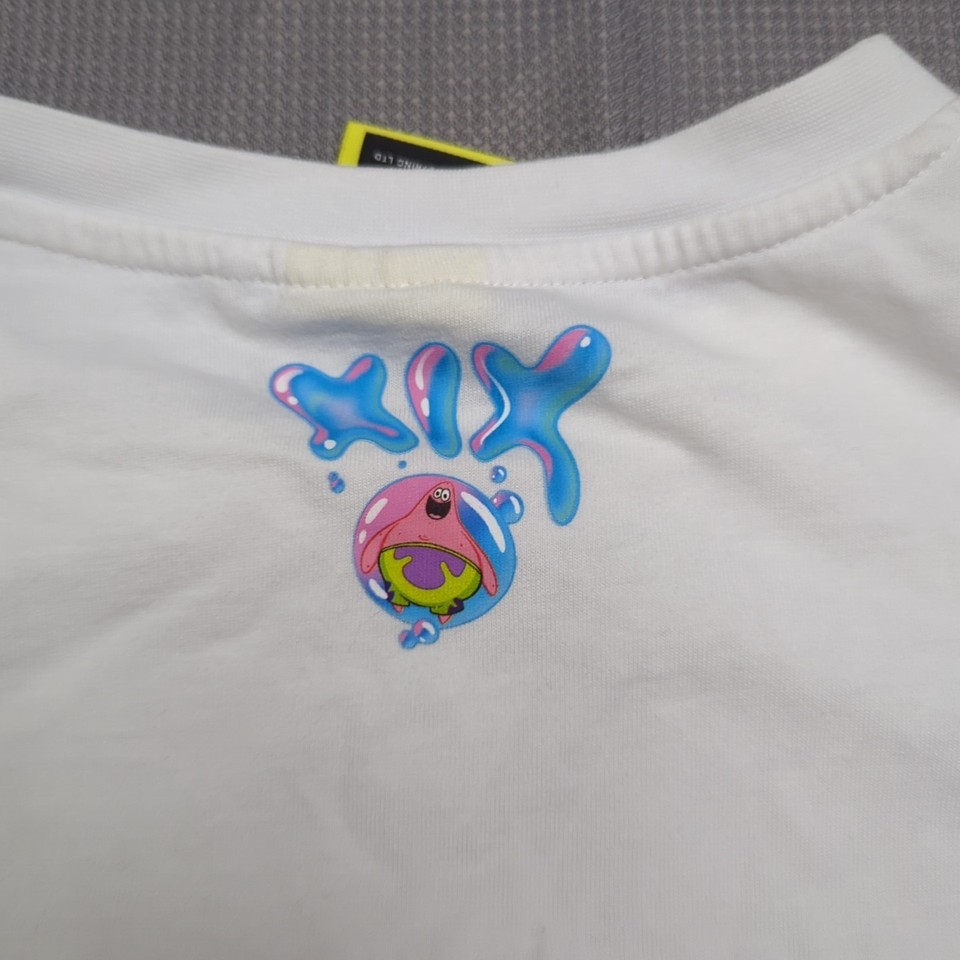 Sidemen SpongeBob T Shirt Mens XXL White SDMN Mix Graphic YouTube ...
