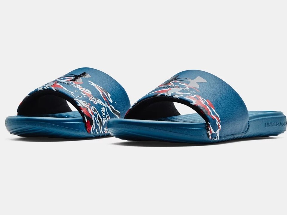 Under Armour Men's UA Ansa Graphic Fixed Strap Slides Sandals Many ...