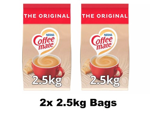 2x Nestle The Original Coffee Mate Coffee Whitener 2.5kg Bag (5kg total ...