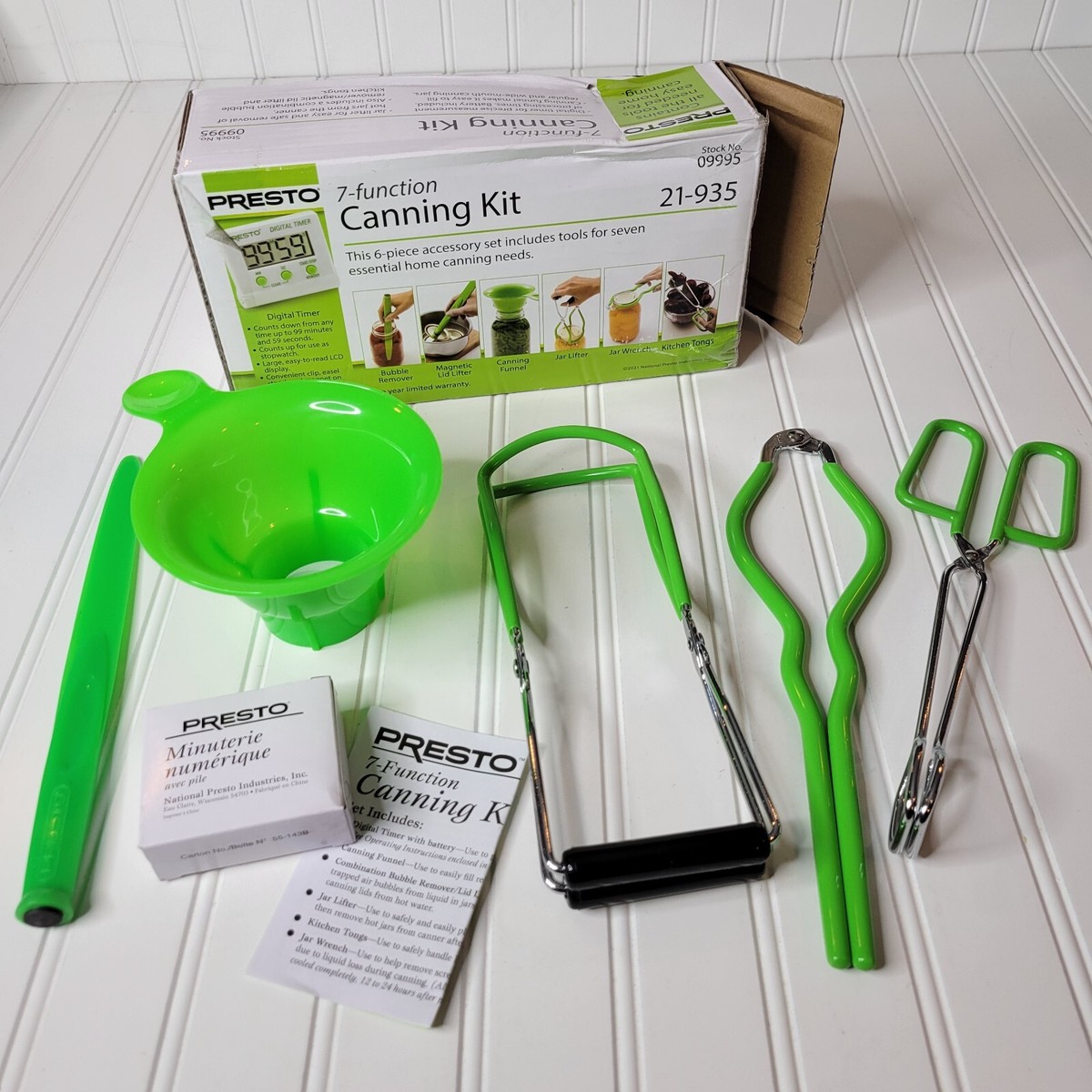 Complete Canning Kit 24 Quart Pressure Canner & Cooker Complete Kit ...