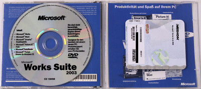 Microsoft Works Suite 2003 - Windows - Deutsch | eBay