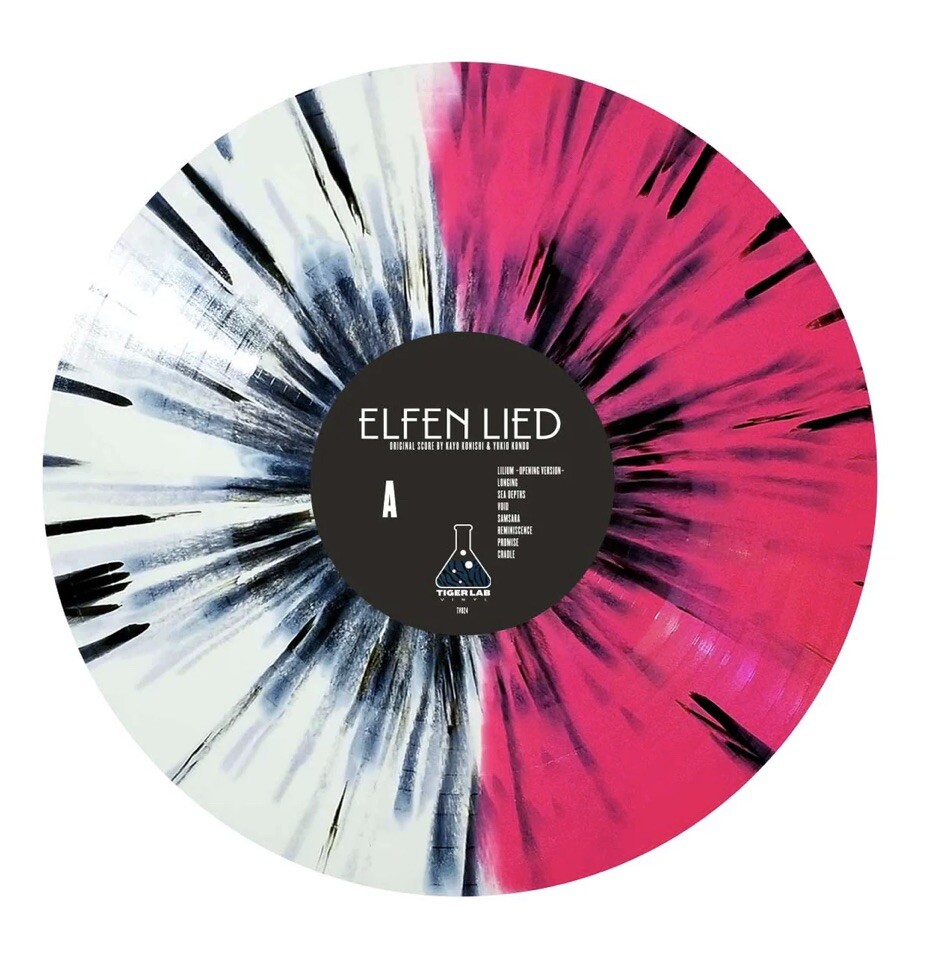 Elfen Lied Soundtrack LP Repress Edition Lucy Split Splatter Vinyl New ...