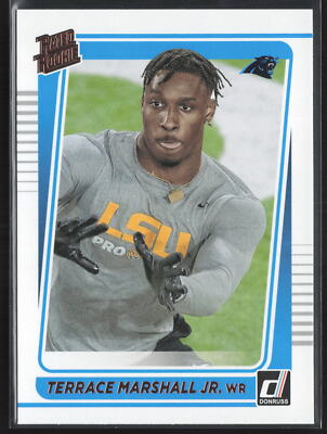 2021 Donruss Terrace Marshall Jr. Rated Rookie Portrait Rookie Card RC ...