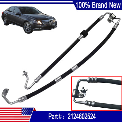 2124602524 Power Steering High Pressure Line Hose Pipe For Benz W212 ...