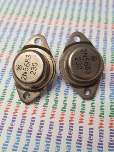 2N5683/ TRANSISTOR / 2 PIECES / (qzty) | eBay