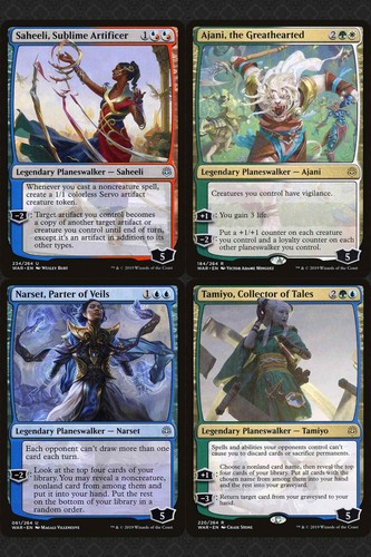 5 Color Planeswalker Commander EDH Deck Pre-Built Magic MTG Nicol Bolas ...