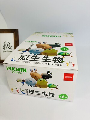 Pikmin Protists Figure Collection Complete BOX set of 6 types wind up ...