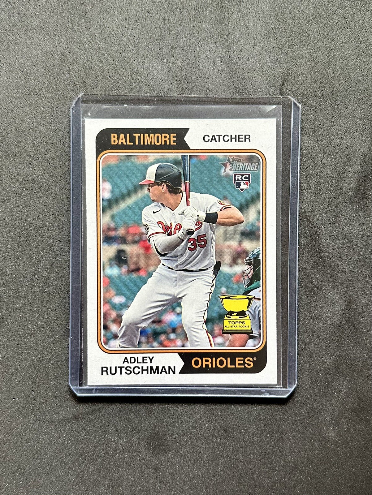 Adley Rutschman 2023 Topps Heritage Rookie Card RC Baltimore Orioles | eBay