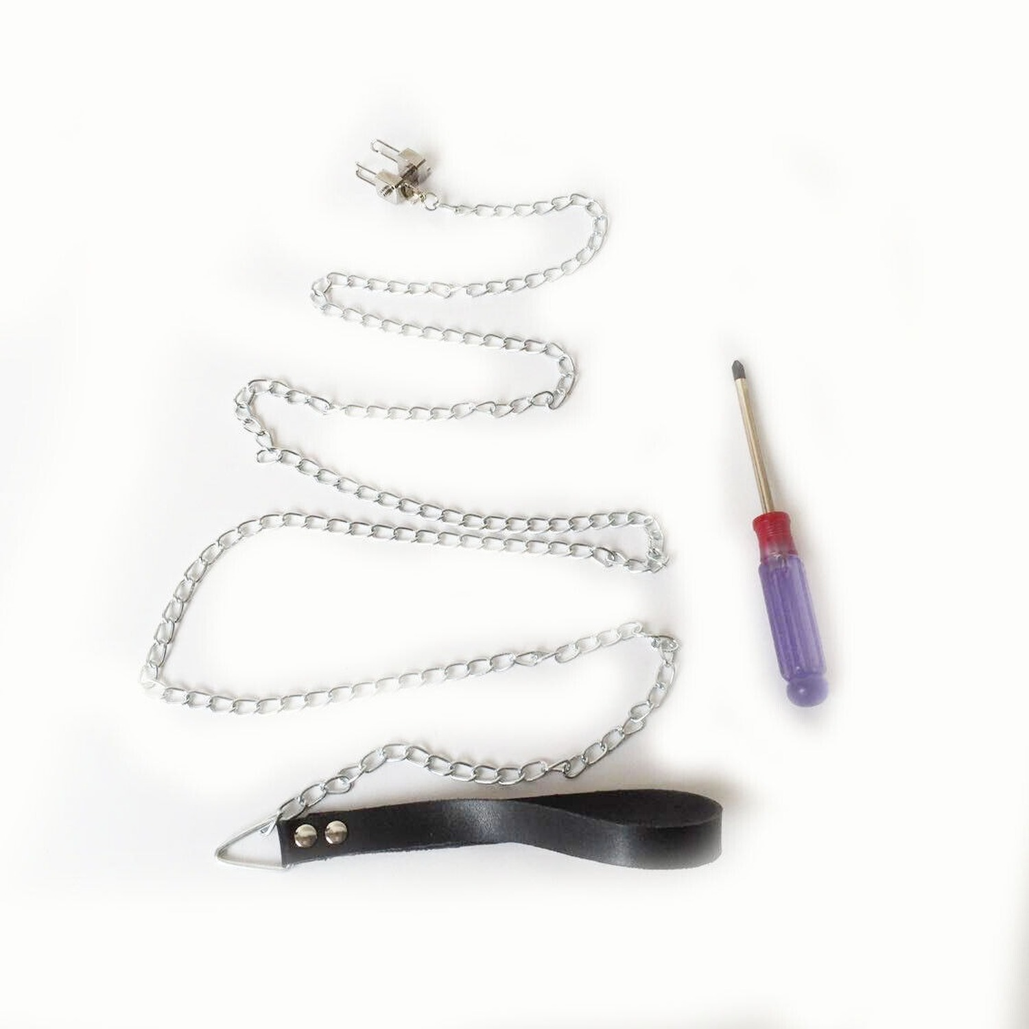 Bondage Nose Hook with Chain Clamp Tongue O-Ring Open Mouth Flail Gag ...